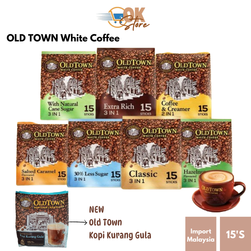 Jual Old Town White Coffee, Oldtown Kopi Putih Pracampur: Classic ...