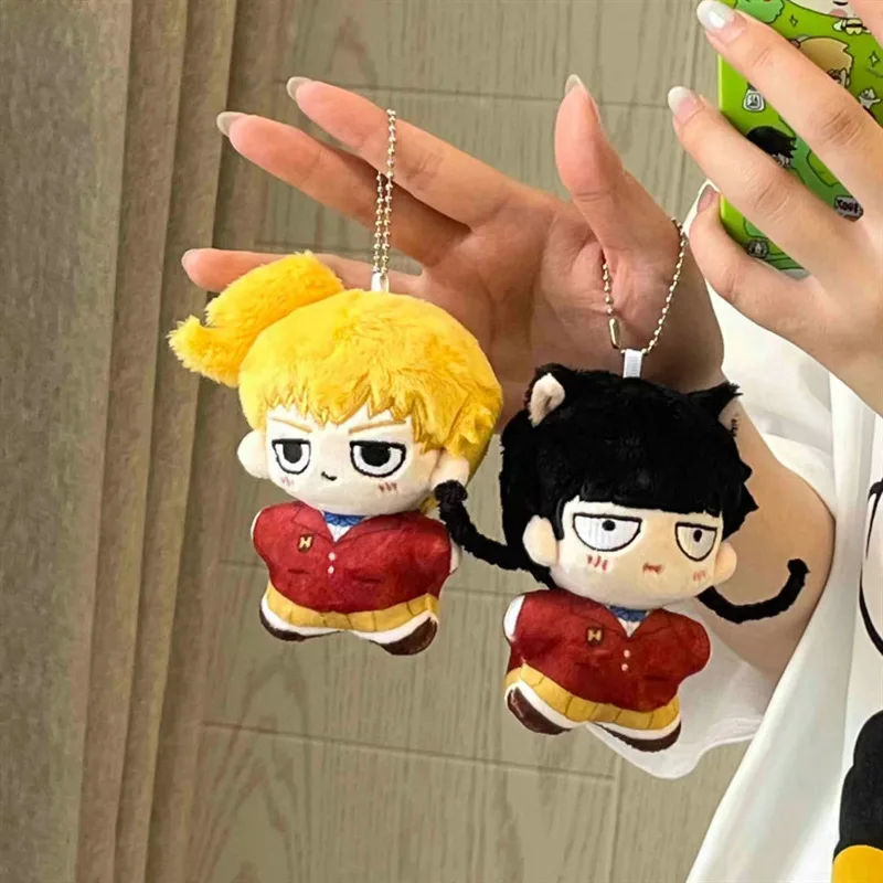 Jual Mob Psycho 100 Plush Doll Small Dimple Keychain Mini Bag Pendant ...