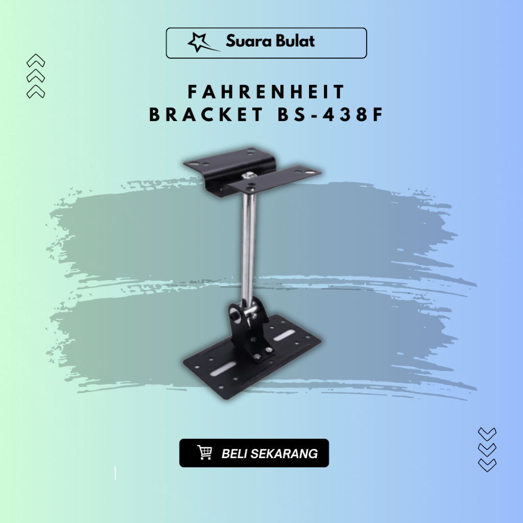 Jual Fahrenheit Bracket Speaker Bracket Tempel Dinding BS-438F Max ...
