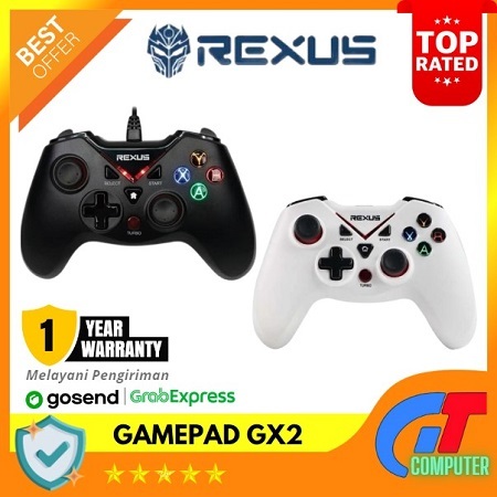 Jual Rexus Gaming Pro Gamepad Gladius GX2 Original Product Gamepad GX 2 ...
