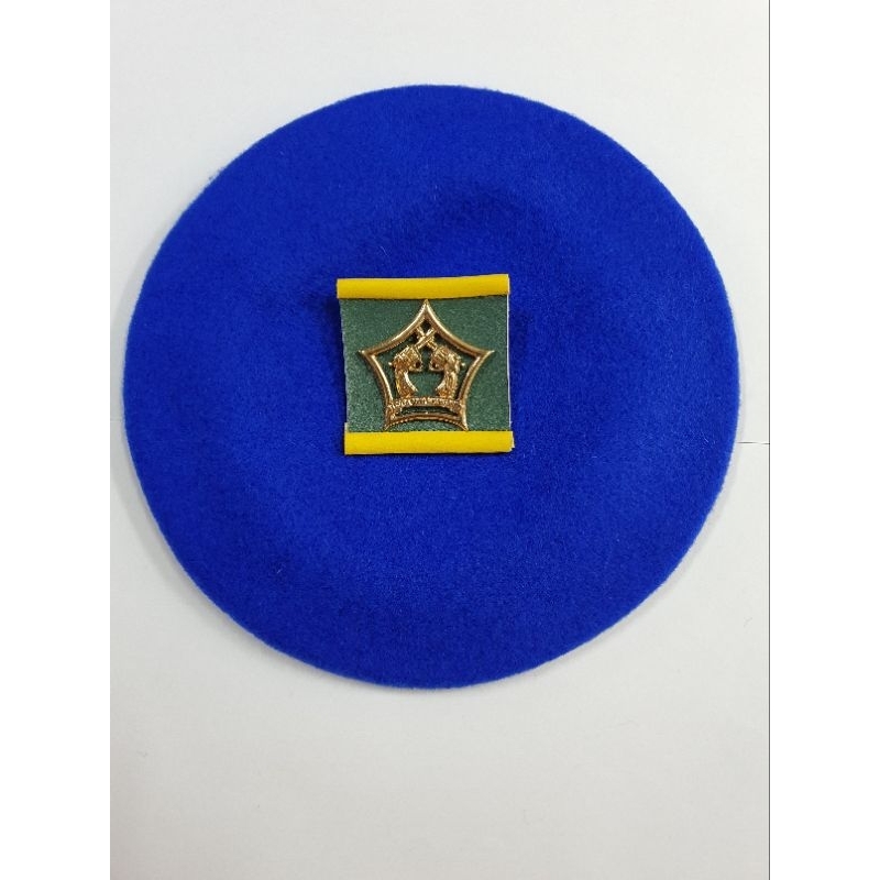 Jual Baret Camel Polisi Militer Dan Emblem | Baret Camel Army | Topi ...