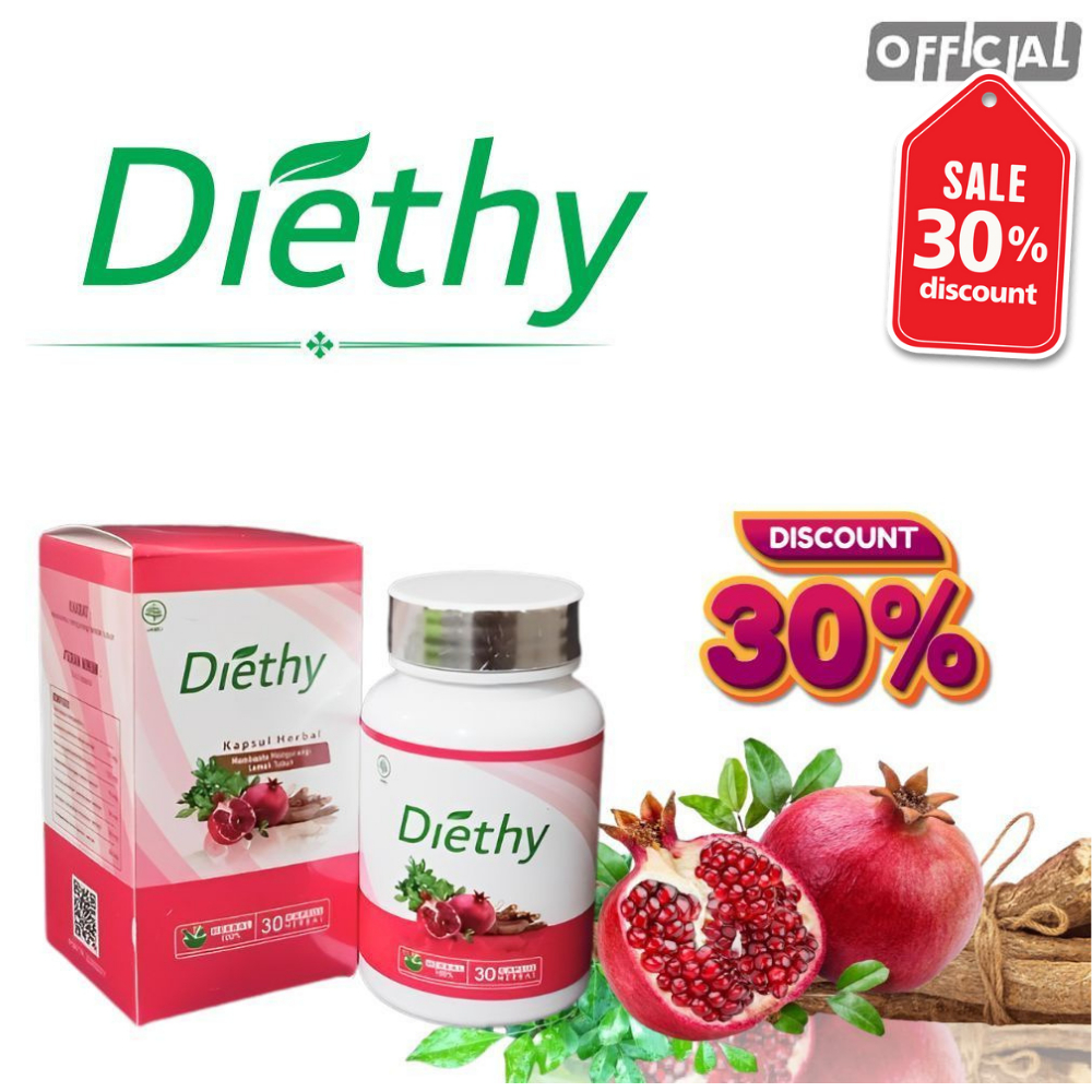 Jual KAPSUL AMPUH DIET TANPA OLAHRAGA HERBAL ALAMI DIETHY BPOM - OBAT ...