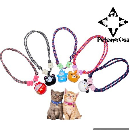Jual KALUNG LONCENG MOTIF Karakter Bahan Tali Ringan Untuk Leher Hewan ...