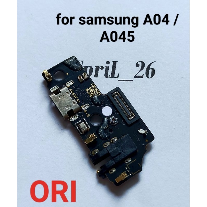 Jual CONNECTOR CHARGER SAMSUNG A04 / SAMSUNG A045 ORI FULL KOMPONEN IC ...