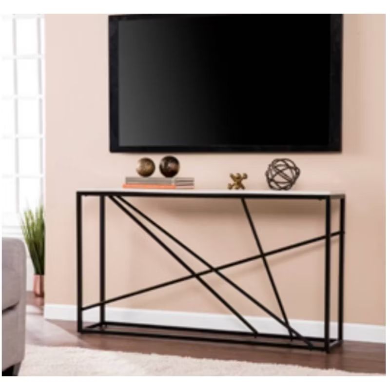 Jual Meja display rak LED tv 100*25*75 meja console | Shopee Indonesia