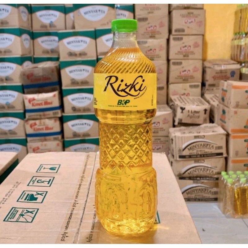 Jual Minyak Goreng RIZKI 850ml Kemasan Botol | Shopee Indonesia