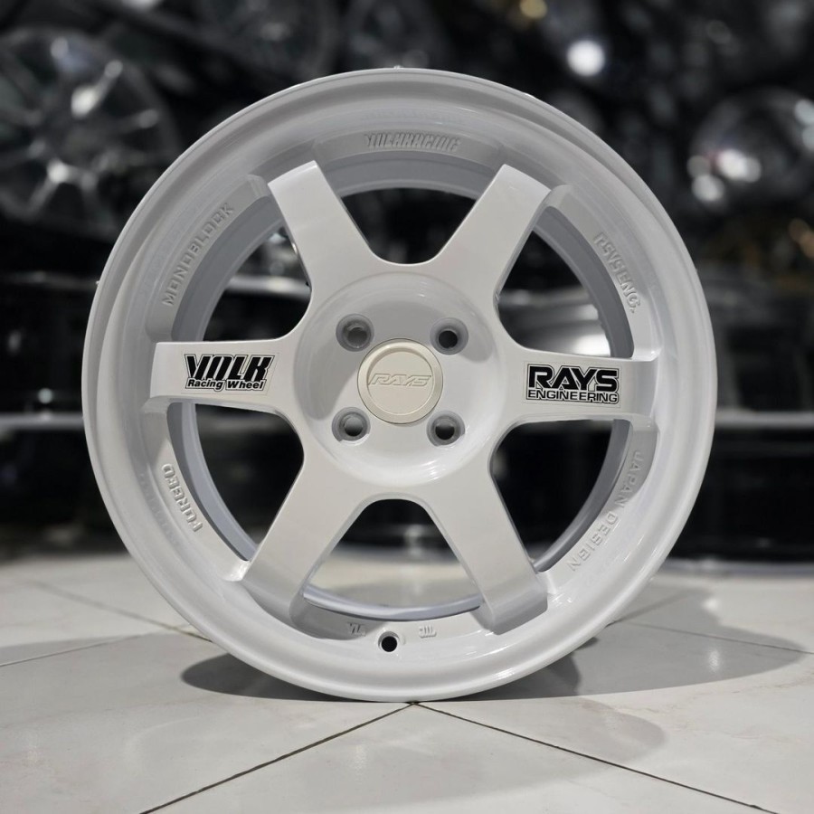 Jual velg racing 16 TE37 FLOW FORMING R16 brio jazz city raize rocky ignis | Shopee Indonesia