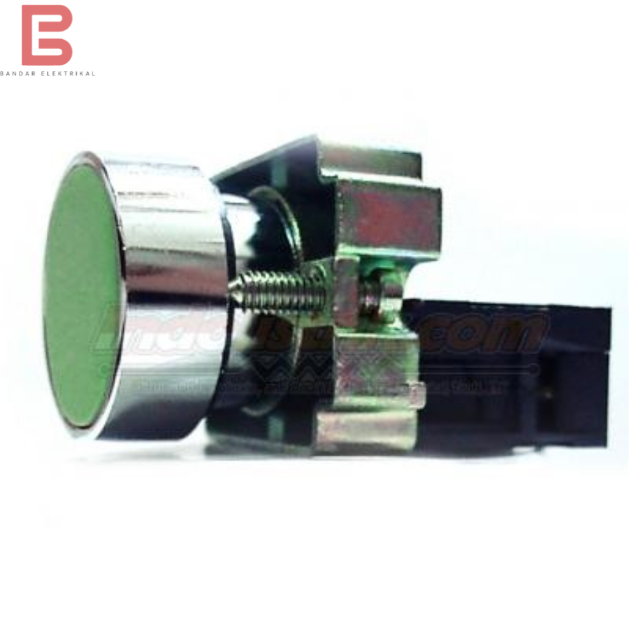 Jual Push Button 22mm TAB LAY5-BA31 Hijau Kontak NO | Shopee Indonesia