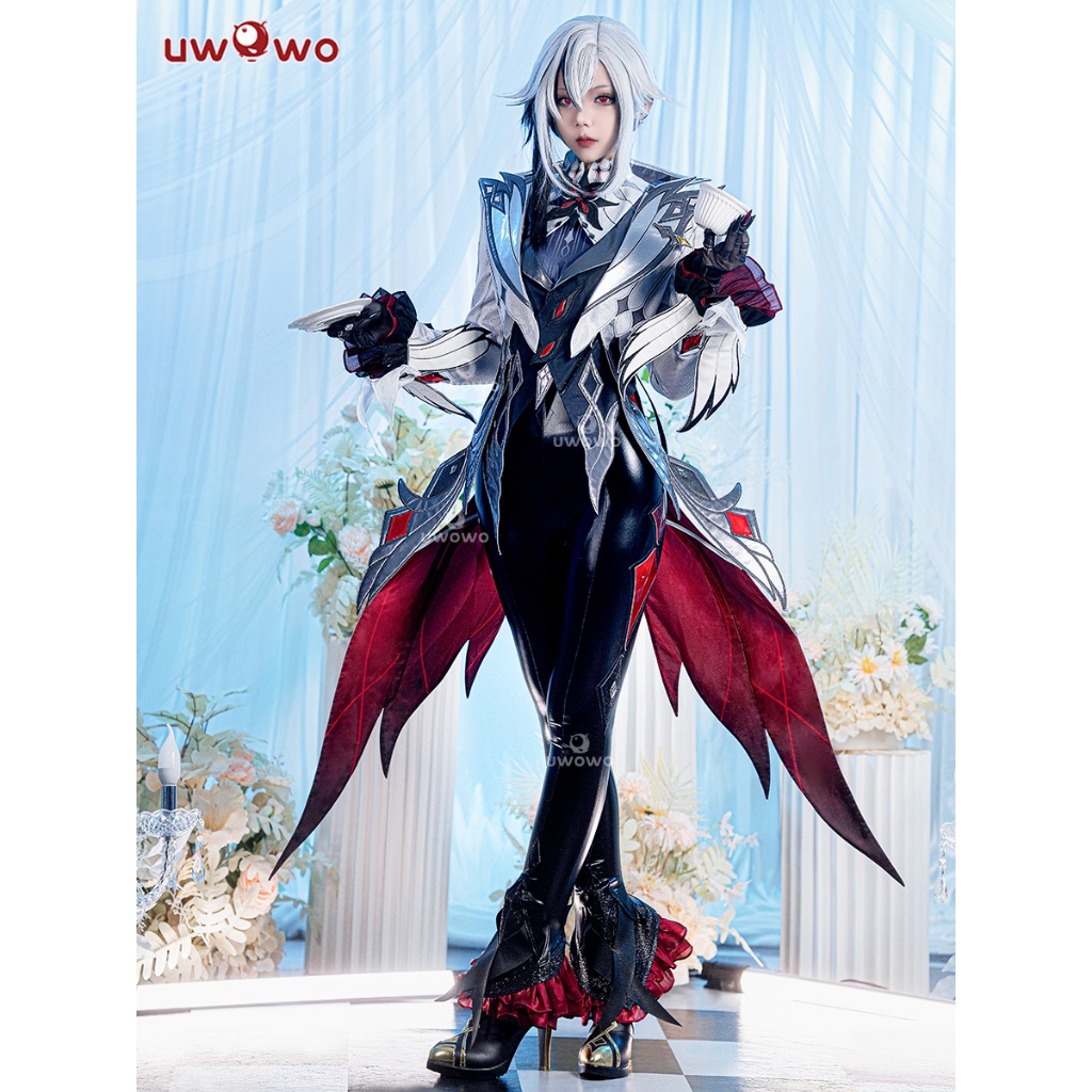 Jual 【Uwowo】Genshin Impact cosplay Fatui cosplay Costume and Fatui Wig ...