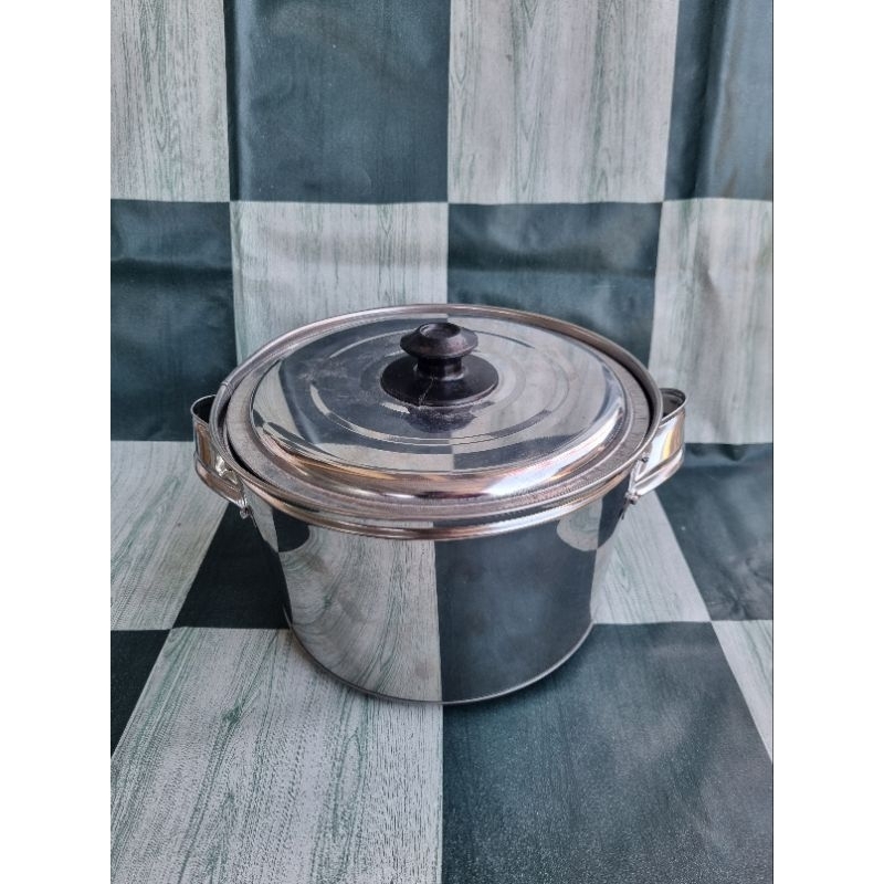 Jual Panci Sayur Gagang Stainless Tutup Stainless Ukuran 20cm | Shopee ...