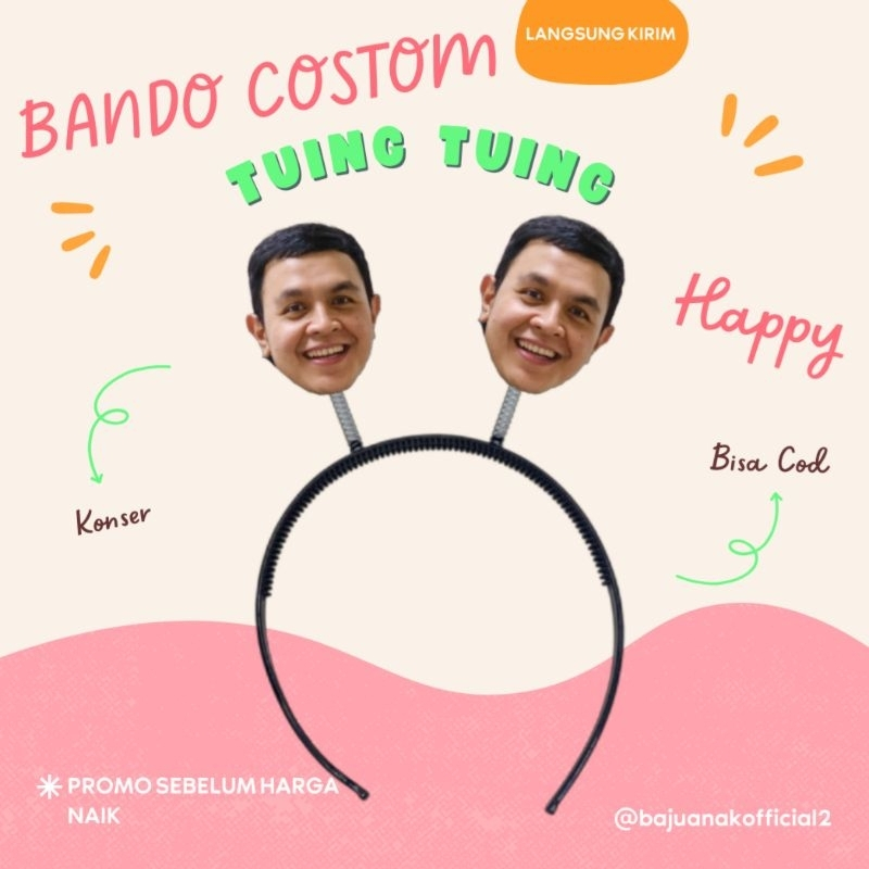 Jual BANDO TULUS BANDO KONSER CUSTOM MURAH | Shopee Indonesia