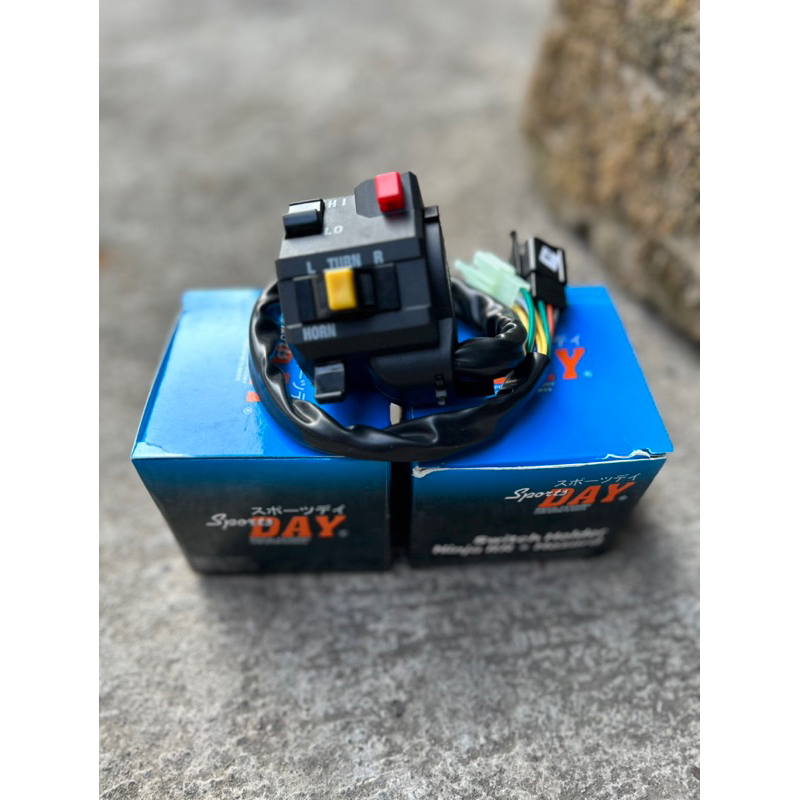 Jual HOLDER KIRI NINJA RR KSR HAZARD SAKLAR TOMBOL LAMPU HAZZARD SPORT ...