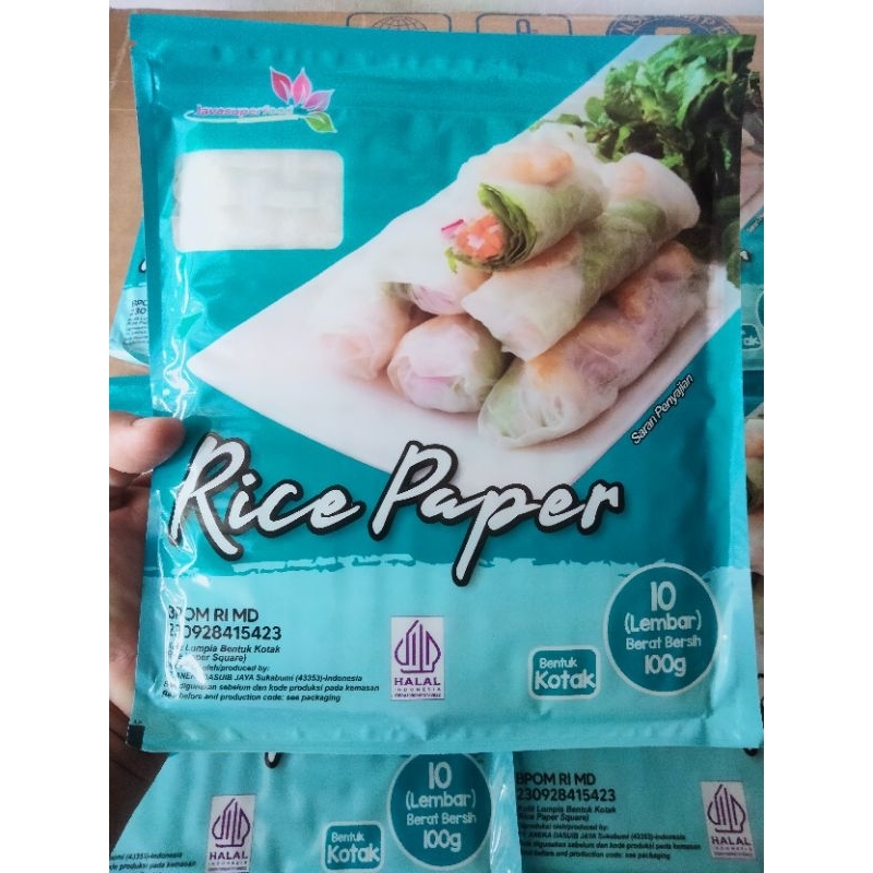 Jual Rice Paper Halal 10 Lembar | Shopee Indonesia