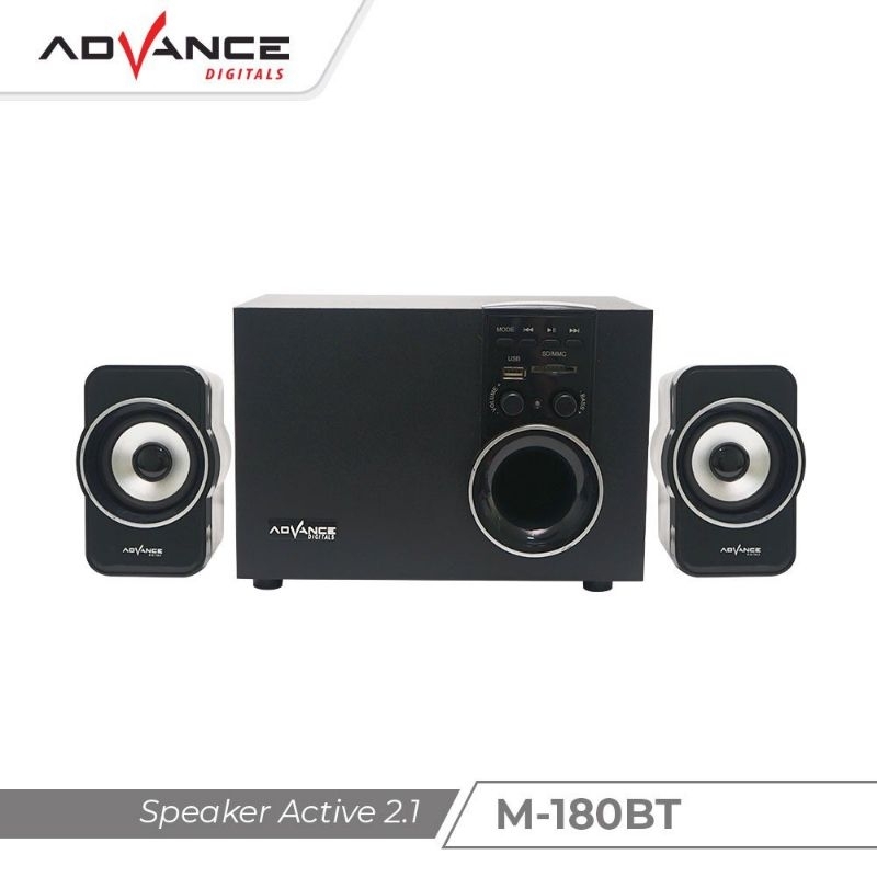 Jual Advance M180BT Speaker Bluetooth Bass Wireless Portable Aktif | Shopee Indonesia