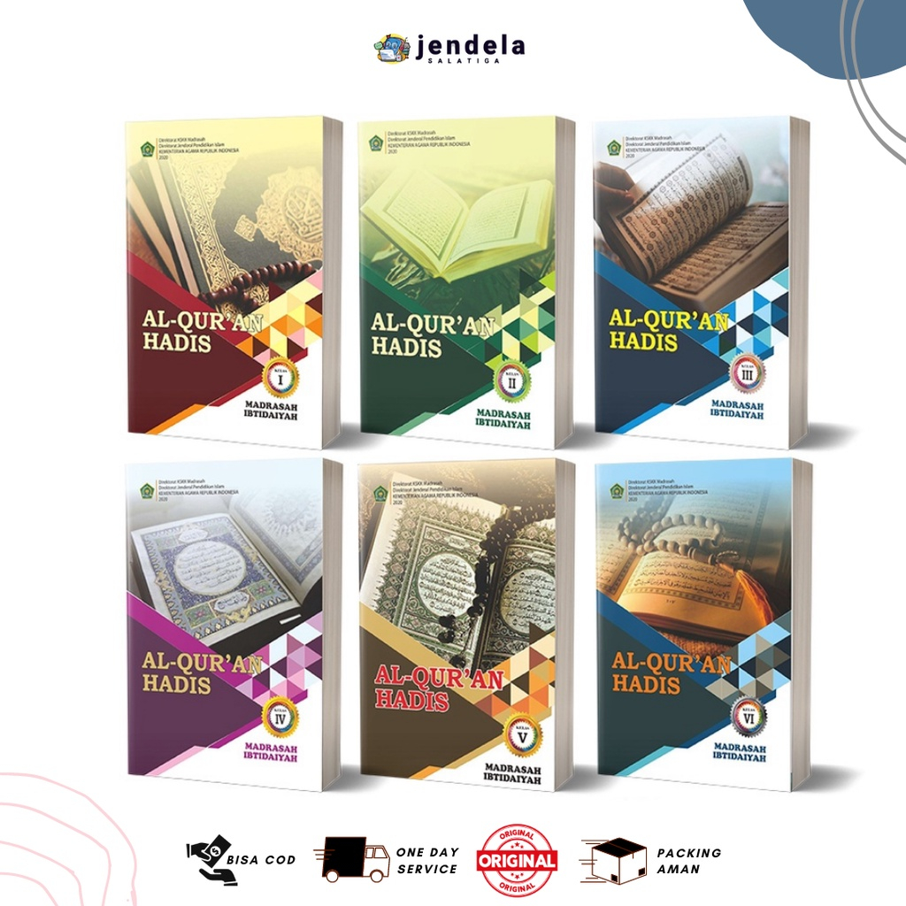 Jual Buku Paket Alquran Hadis SD MI Kelas 1 - 6 / Buku Alquran Hadis SD | Shopee Indonesia