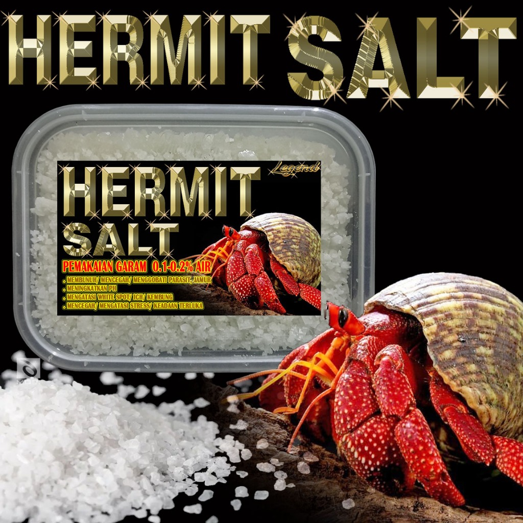 Jual HERMIT SALT GARAM KELOMANG GAREM LAUT KRISTAL ANTISEPTIK OBAT ANTI ...