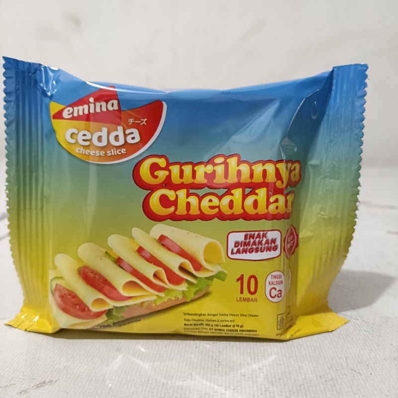 Jual Emina SLICE Cheddar Cheese 10s / Keju | Shopee Indonesia