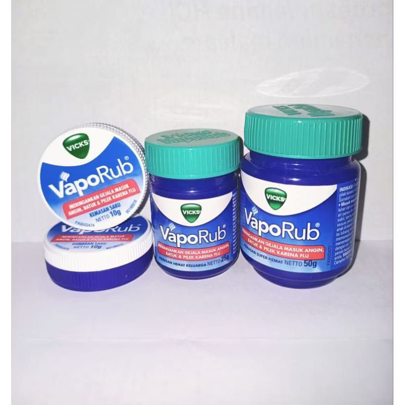Jual Vicks VapoRub Balsem (10g, 25g, 50g) | Shopee Indonesia