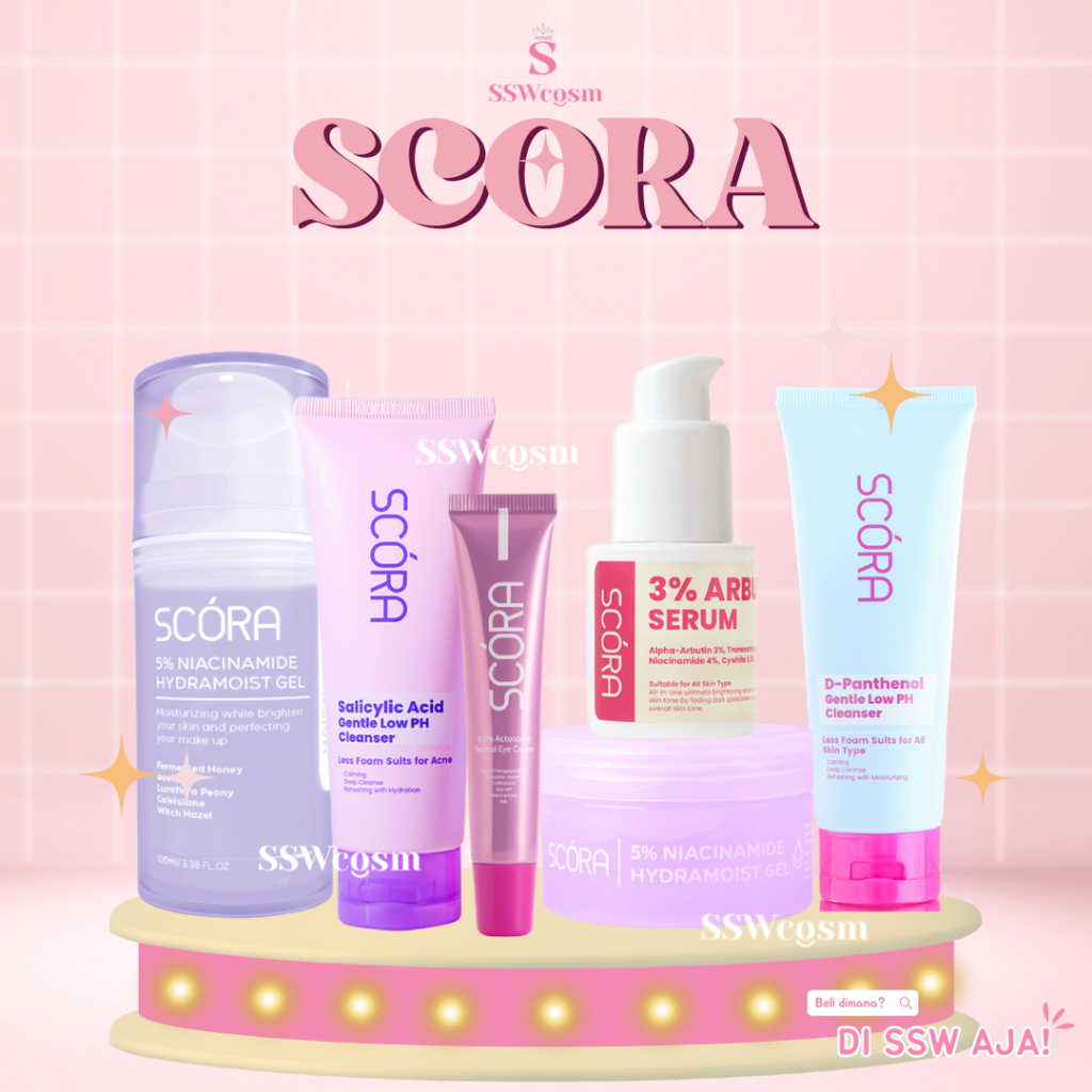 Jual SCORA 5% Niacinamide Hydramoist Gel 100ml | Face Wash | Tone Up cream Pelembab Wajah yang ...