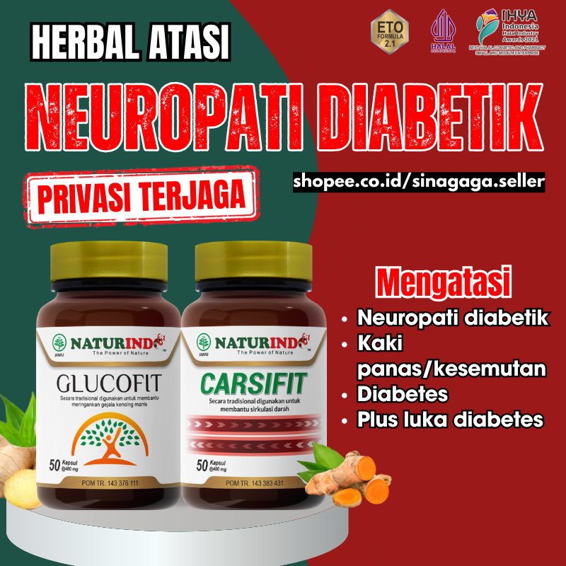 Jual Obat NEUROPATI DIABETIK Penurun Gula Darah Diabetes Diabet ...