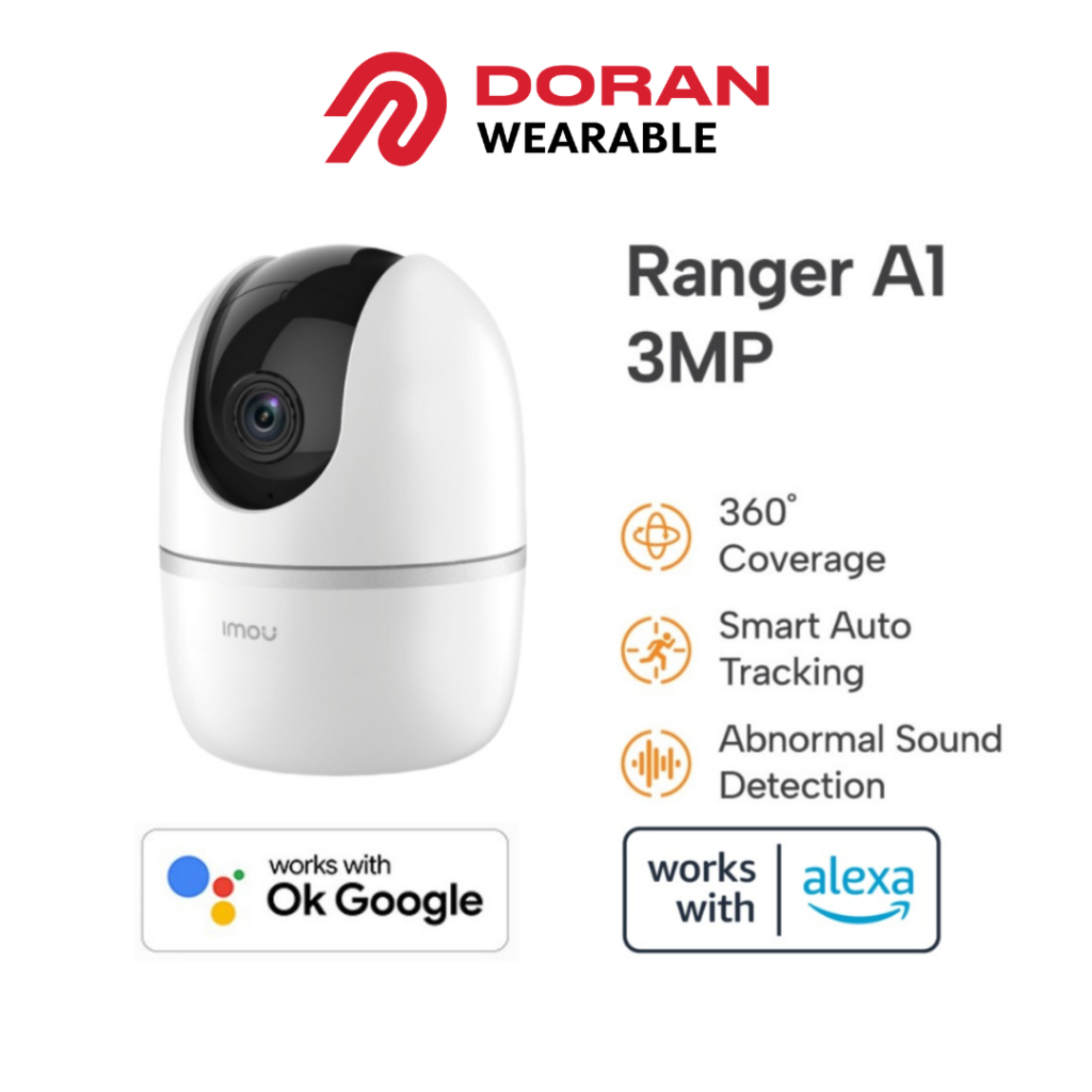 Jual IMOU Ranger A1 3MP Smart IP Camera CCTV Indoor 360 Coverage Two Way Talk Smart Tracking ...