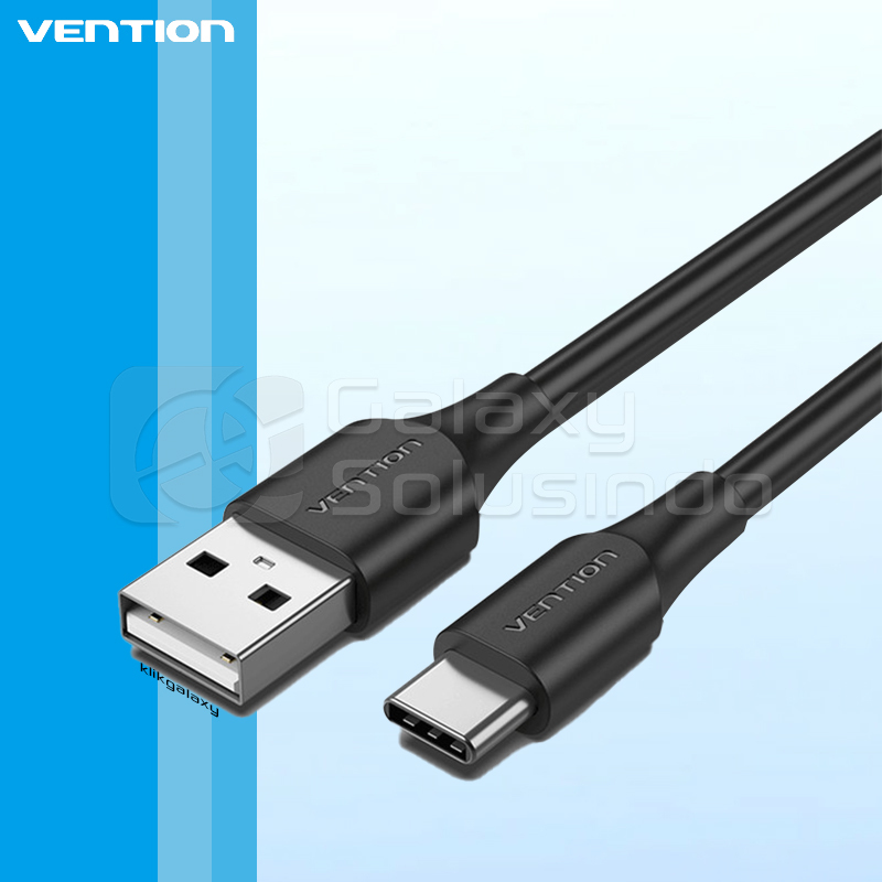 Jual VENTION CTH USB A To Type-C Data Cable -Black White - 1,5m 2m 3m ...