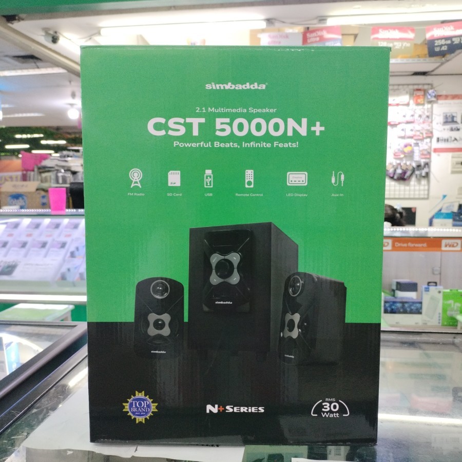 Jual Speaker Bluetooth Simbadda Cst 5000N+ 30 Watt | Shopee Indonesia
