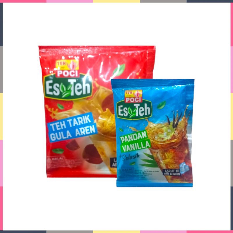 Jual Minuman Serbuk Es Teh Poci (1 Renceng) | Shopee Indonesia