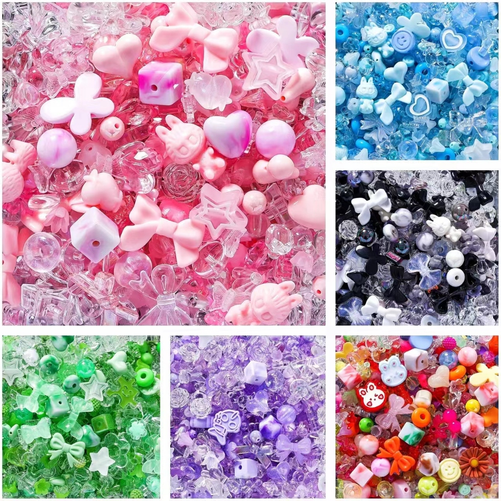 Jual Manik manik warna campuran warna yang sama gantungan kunci ...