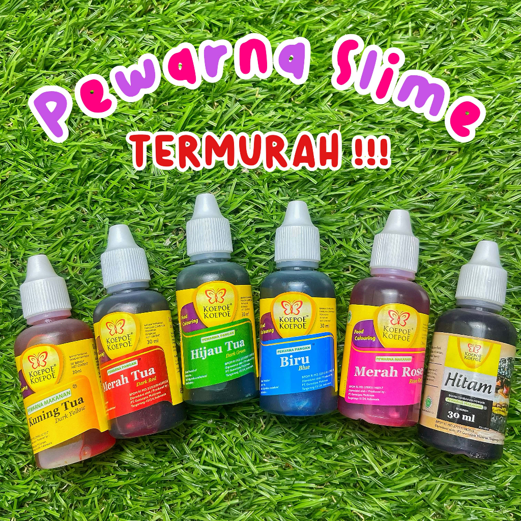 Jual Pewarna slime aman di tangan | Shopee Indonesia