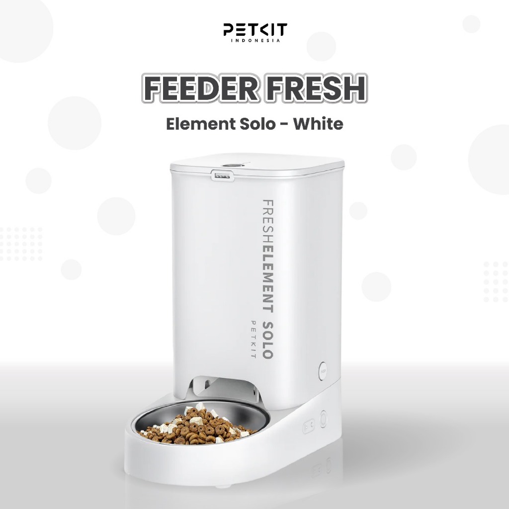 Jual PETKIT Fresh Element SOLO Pet Feeder White | Shopee Indonesia