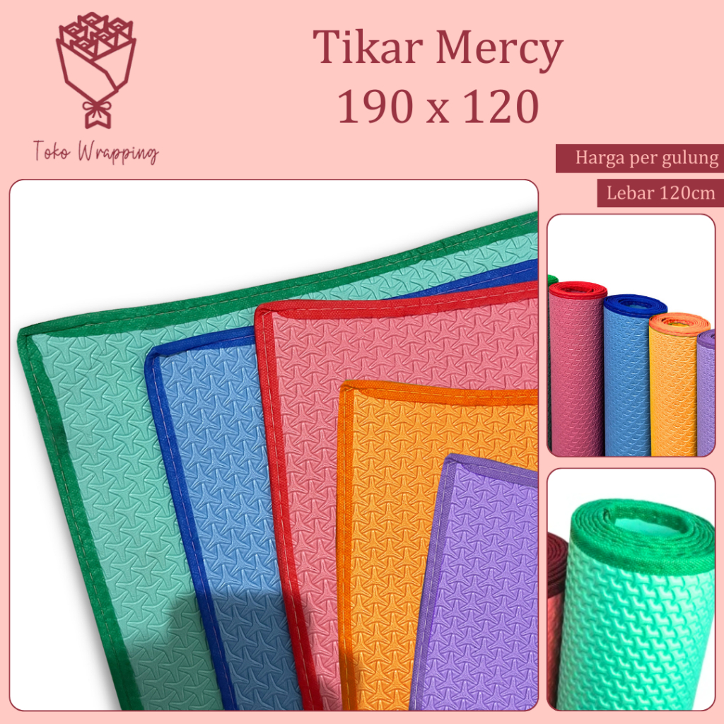 Jual Karpet Spon Mercy (120x190) / Tikar EVA Spons Bentol model Gulung ...