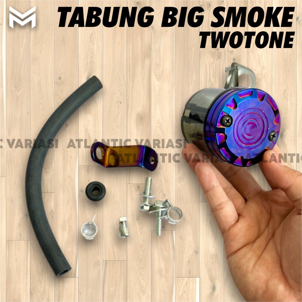 Jual BOTOL TABUNG MINYAK REM FULL CNC TWOTONE 45ml UNIVERSAL TABUNG ...