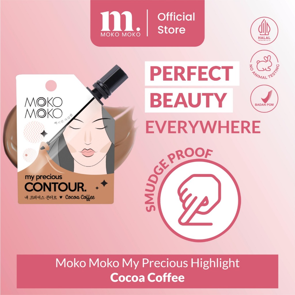 Jual Moko Moko My Precious Contour Cocoa Coffee - Contour Warna Natural ...