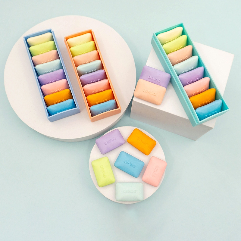 Jual Penghapus unik bentuk permen karet pastel colour (1box isi 8pcs ...