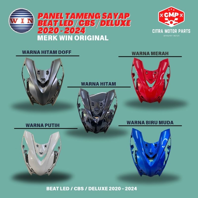 Jual Panel tameng sayap Beat LED/CBS/DELUXE 2020 - 2024 MERK WIN ...