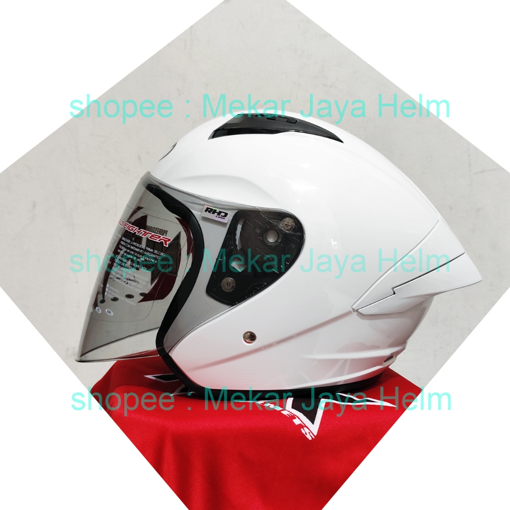 Jual Helm NHK N1 Max White / PUTIH METALIK | Shopee Indonesia