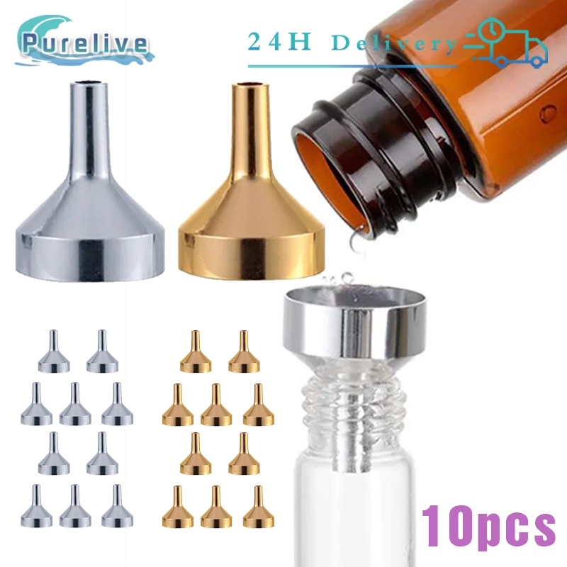 Jual 10Pcs Corong Mini Saringan Corong untuk Essential Oil Botol Parfum ...