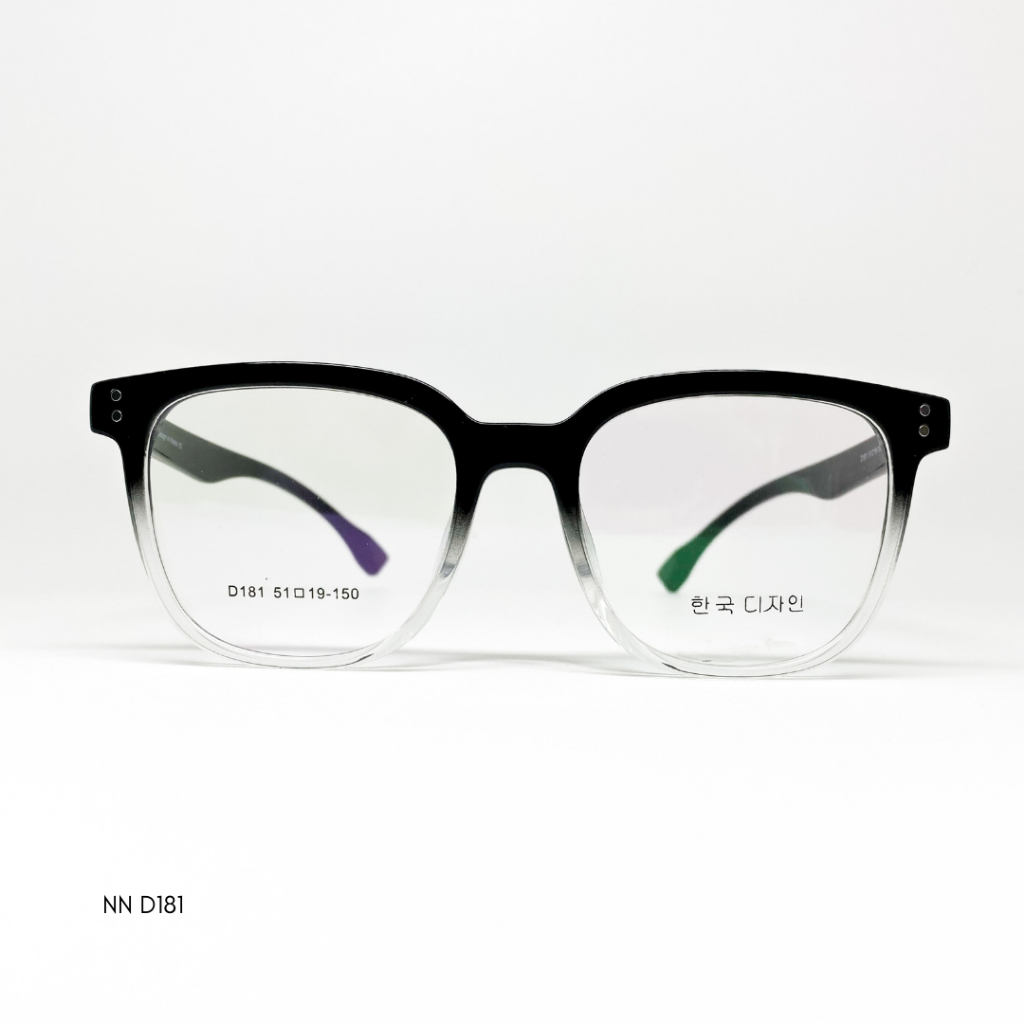 Jual SuperEye Optic - Kacamata NN D181kacamata tebal kotak hitam putih, frame kotak tebal ...