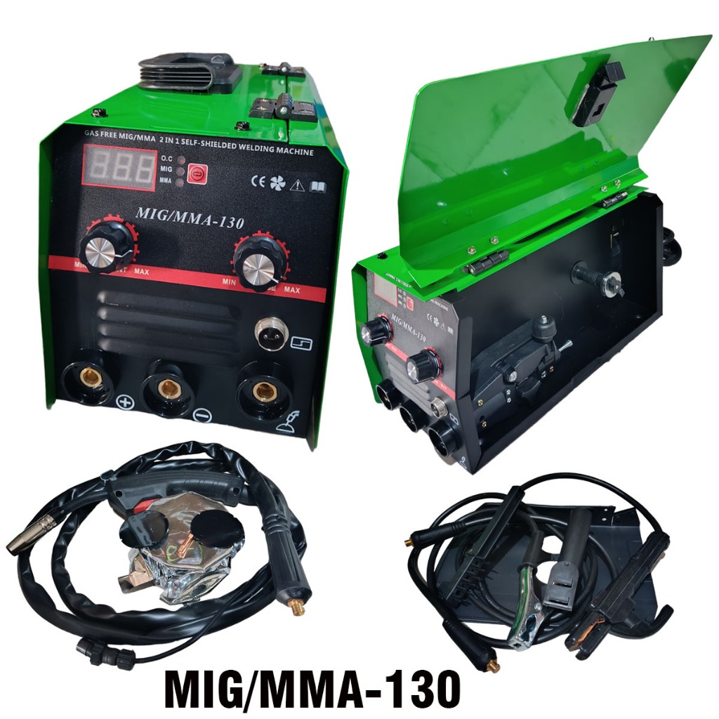 Jual Mesin las MIG 130 Mesin Las CO Flux Core Tanpa Gas CO2 MIG Free ...