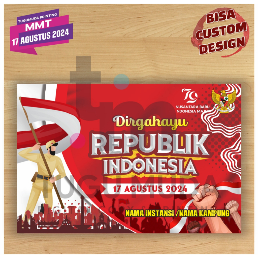 Jual Cetak Spanduk|Banner|MMT - HUT RI - 17 AGUSTUS - MERAH PUTIH ...