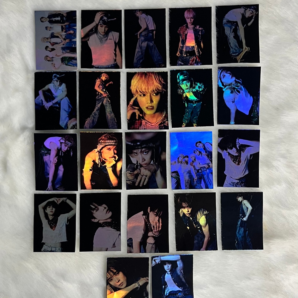 Jual MINI STIKER NCT U BAGGY JEANS HOLOGRAM (ISI : 22 PCS) STICKER IDOL ...