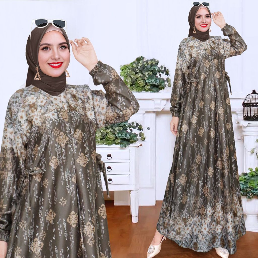 Jual Gamis Bunga Maxmara Premium Butterfly untuk Tampilan yang Lebih ...