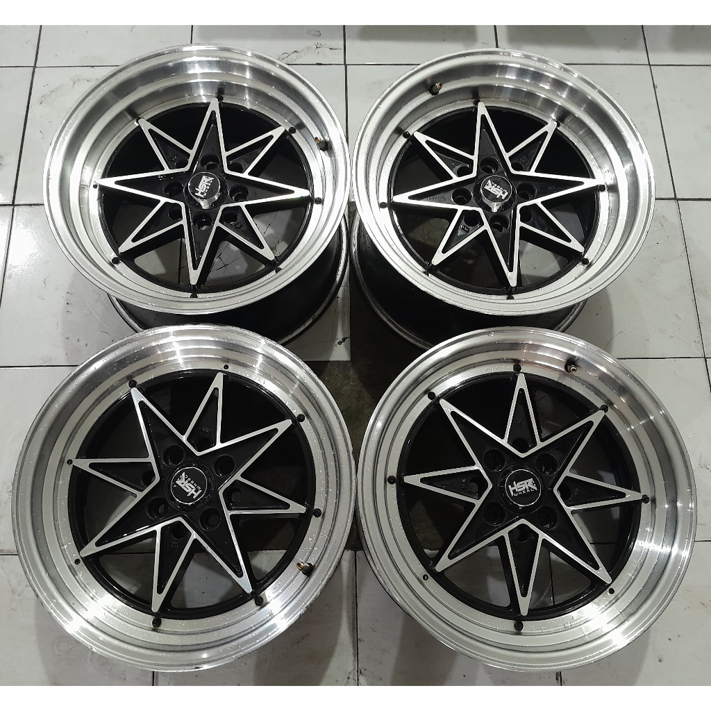 Jual VELG MOBIL BEKAS HSR STARLIGHT RING 16 LEBAR 7,5/8,5 LOBANG 4X100/4X114,3 | Shopee Indonesia