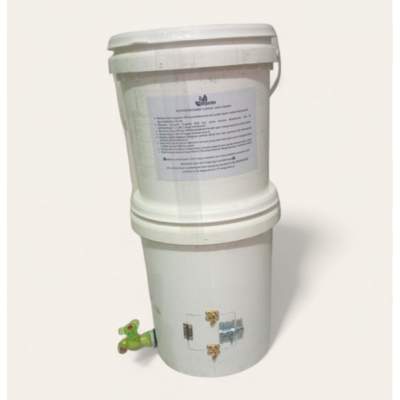 Jual Paket Komposter Ember Tumpuk Pengolahan Sampah Organik Kompos ...