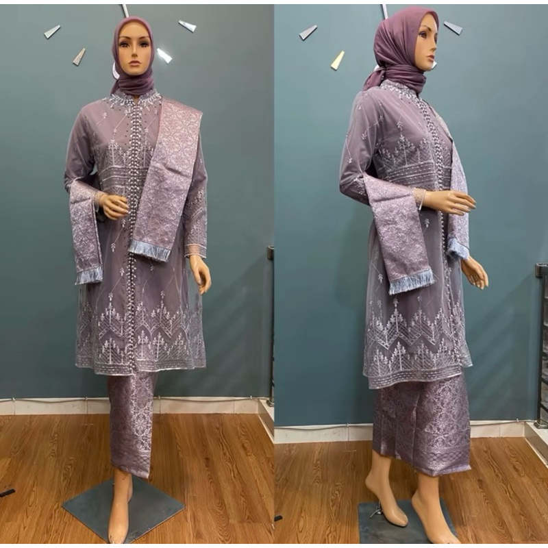Jual Tunik Alisa Busui One Set Kebaya Cocok Buat Kondangan Dan ...
