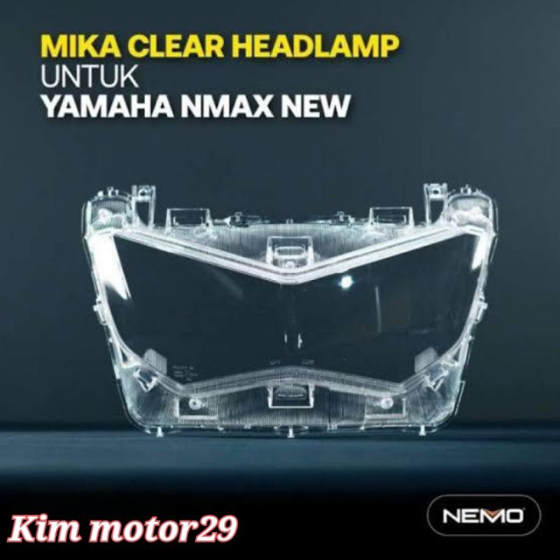 Jual NEMO mika lampu depan yamaha nmax new / nmax old mika headlamp ...