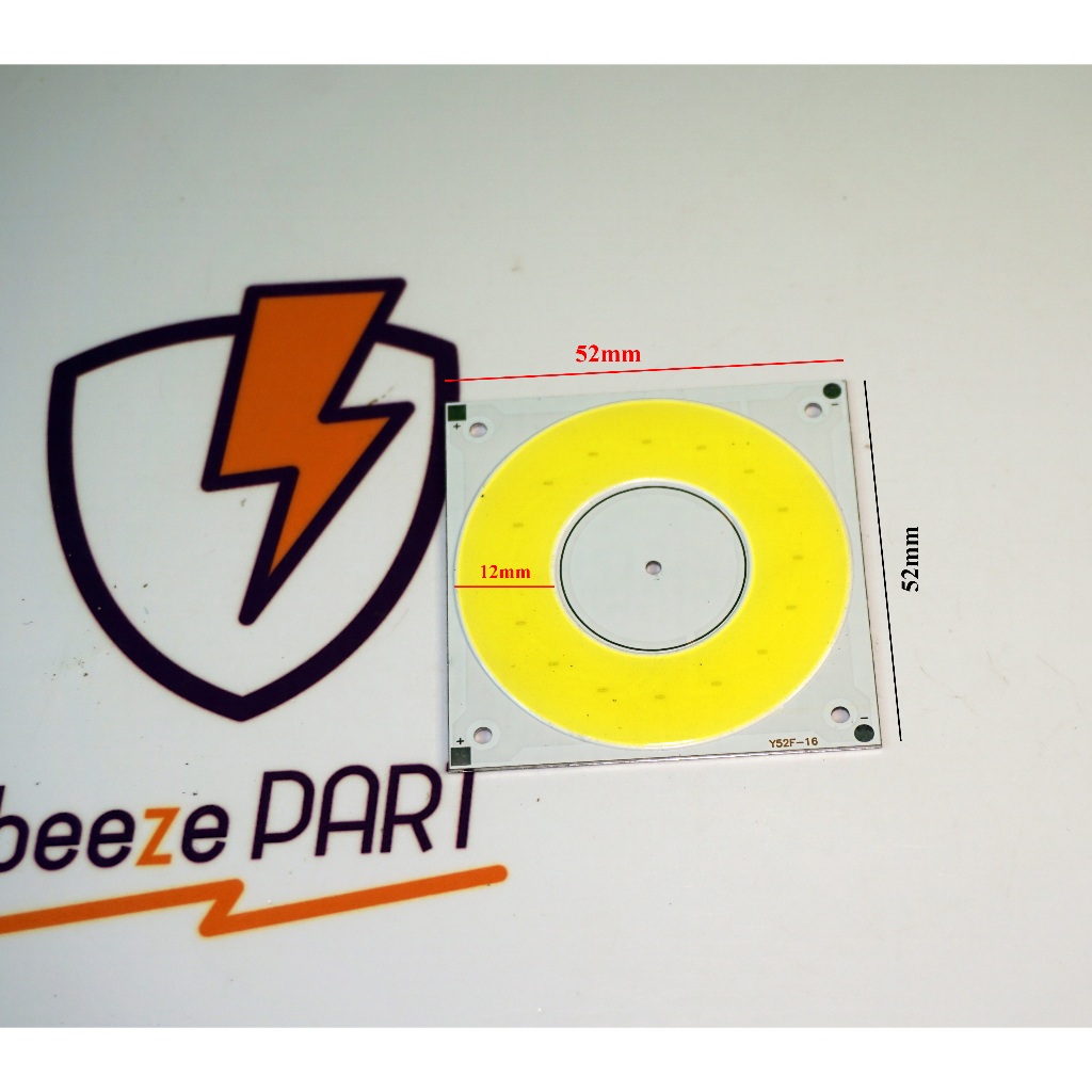 Jual PCB COB LED RING 3.2V - 3.65V BULAT DIY LED NYALA PUTIH TERANG ...