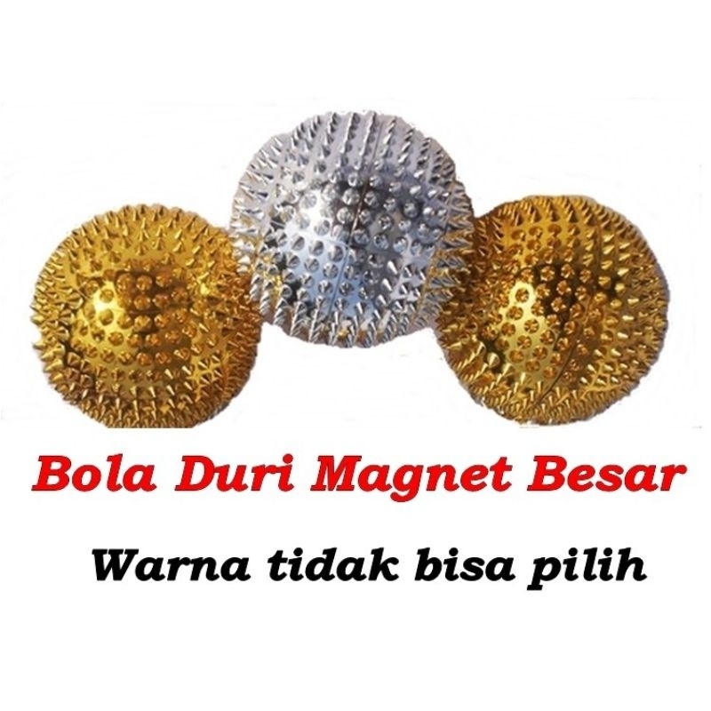 Jual (UKURAN BESAR)BOLA TERAPI DURI MAGNET KESEHATAN PIJAT REFLEKSI ...