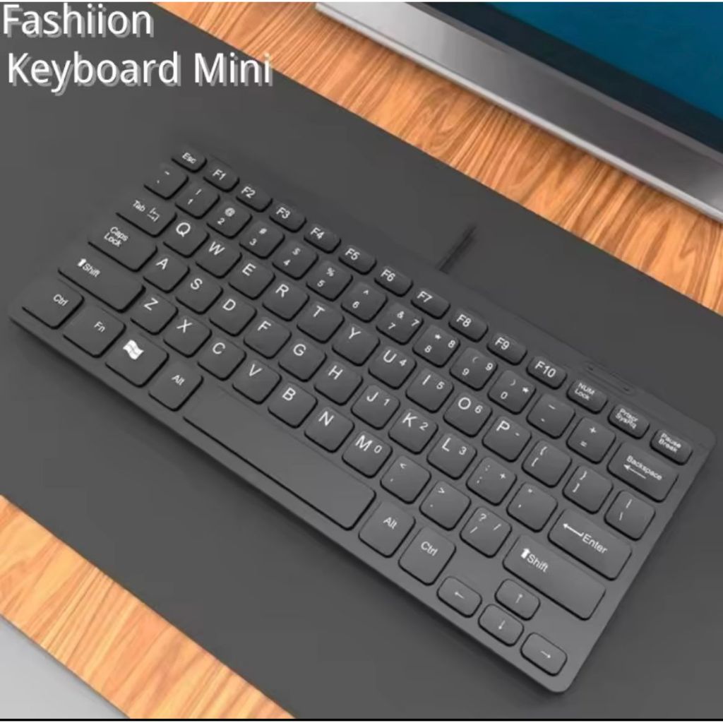Jual k1000 Keyboard Mini USB Wired Quinton 78Key Hitam / Putih | Shopee ...